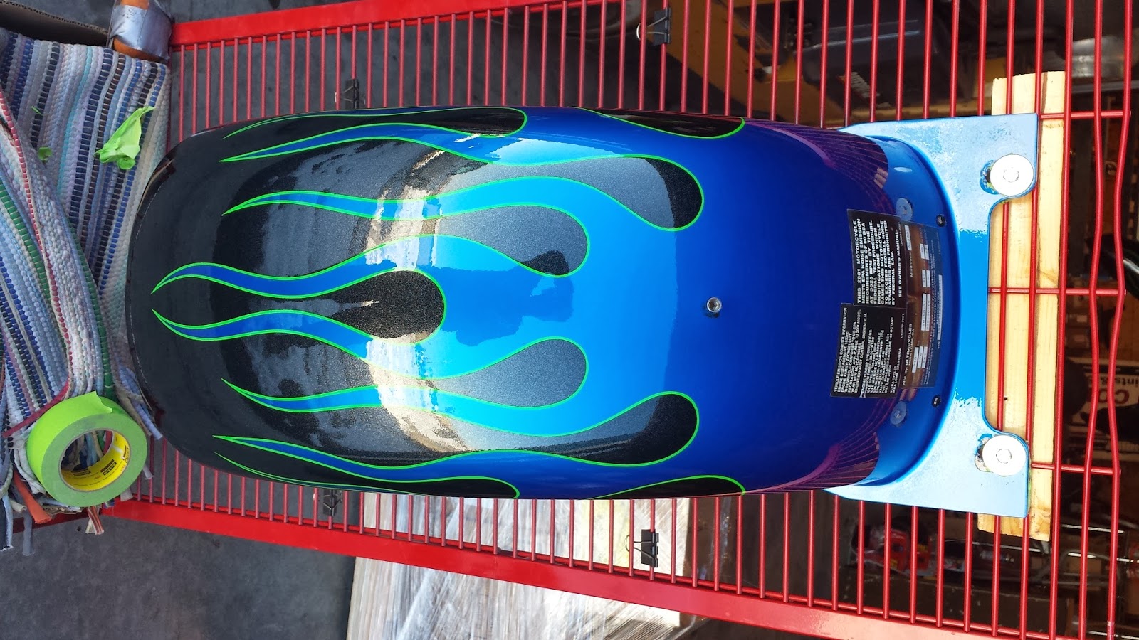 66 Auto Color: Chopper Motorcycle Transformation (Why I love Spray Max)