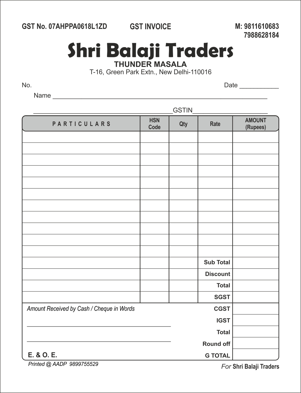 AA Design & Print: 2018