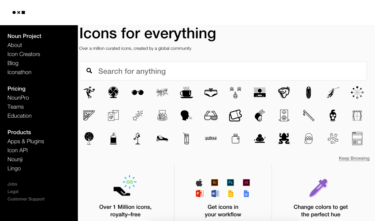 The Library Voice: The Noun Project....Over 1 Million Icons For Education!