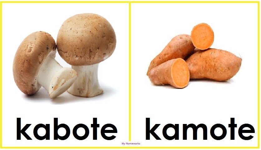 My Homeworks: MAGKASINGTUNOG NA SALITA KABOTE-KAMOTE