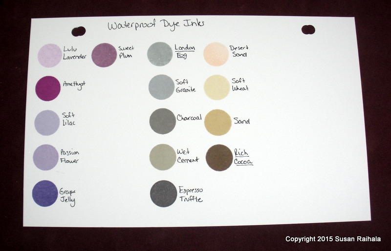 Simplicity by Lateblossom: Tools: Ink Color Charts