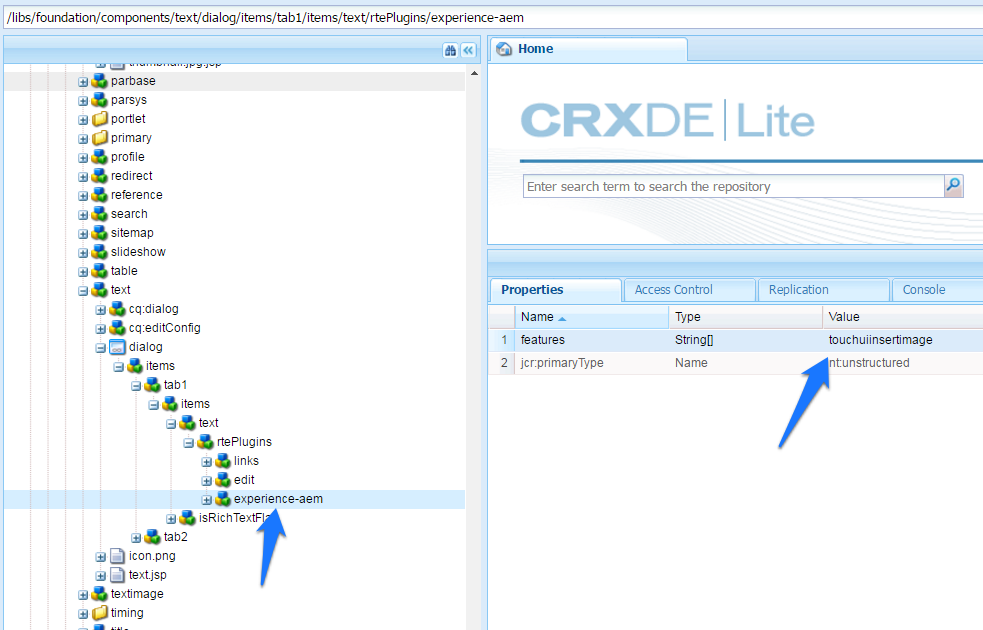 Experiencing Adobe Experience Manager Aem Cq Aem 61 Touch Ui Rich Text Editor Rte Browse 4298