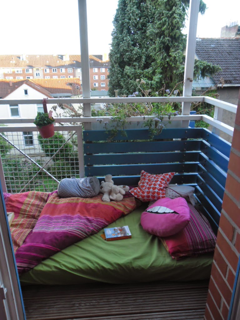 HohlwegsSchoeneDinge: Gute Nacht auf dem Balkon