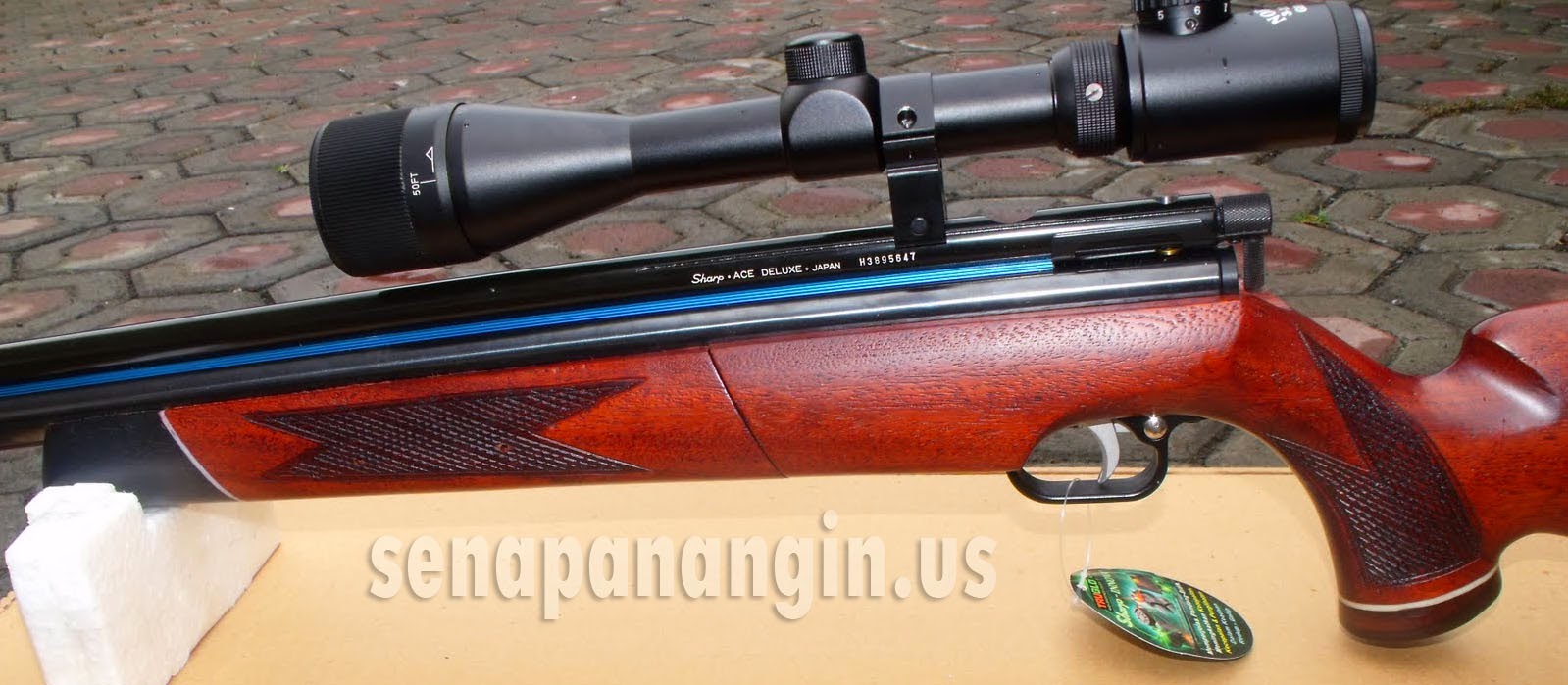 GUN SPORT: Senapan Angin - Sharp Ace Deluxe II Truglo