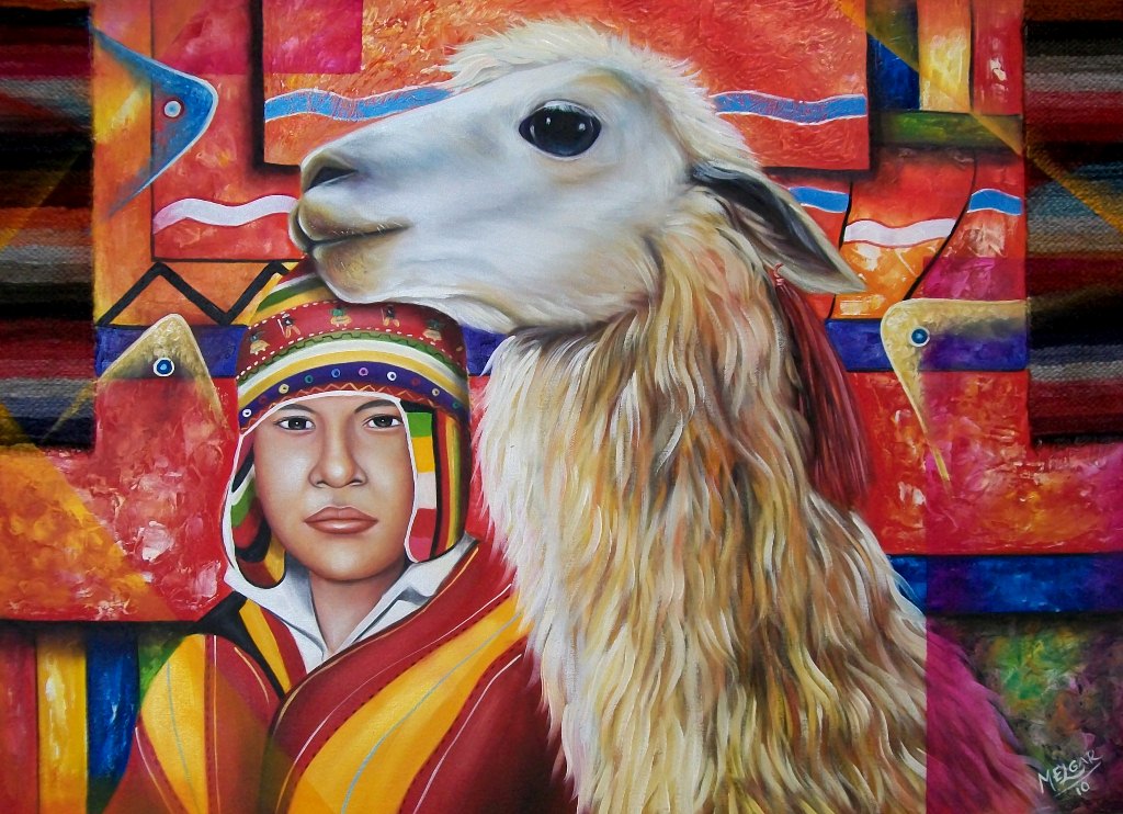 Julio Melgar Pintor Peruano: OBRA INDIGENISTA PERUANA