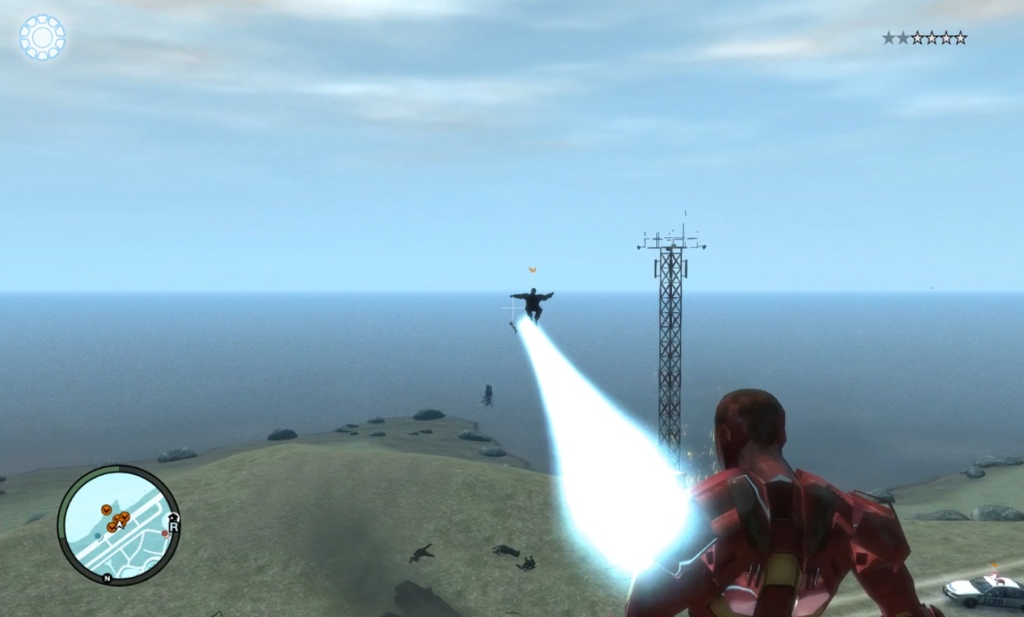 GTA X Scripting - JulioNIB mods: Iron Man IV - [W.I.P. Flying enemies]