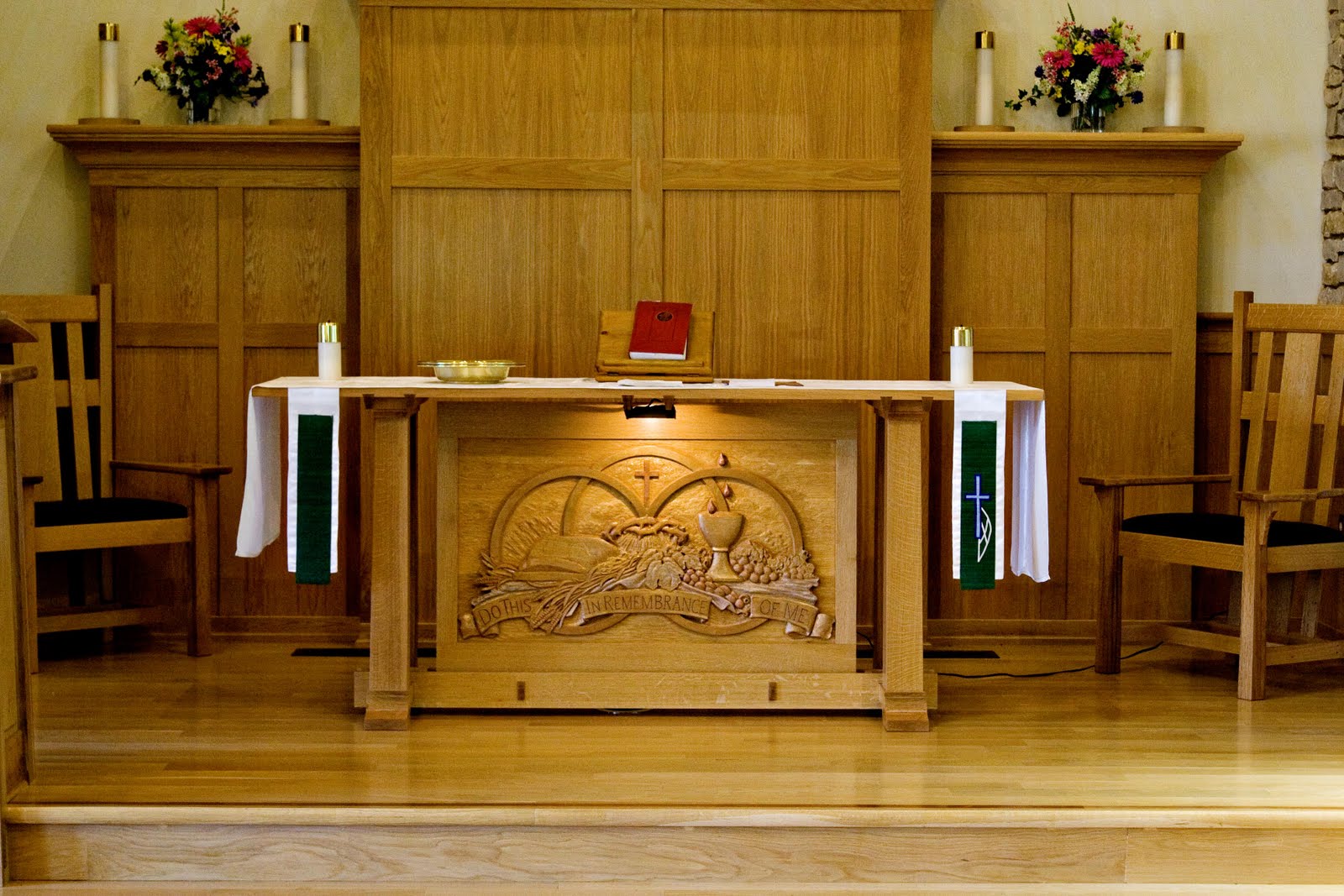 Golden Studios: Bethel Altar Carving