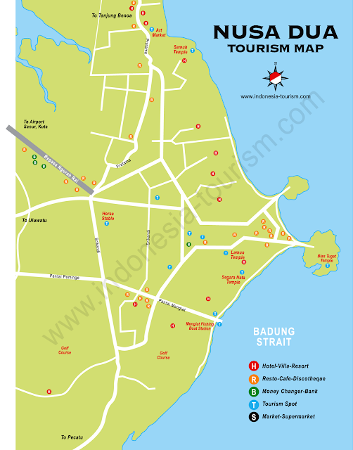 Peta Wisata Bali Lengkap | Paintai Kuta Bali
