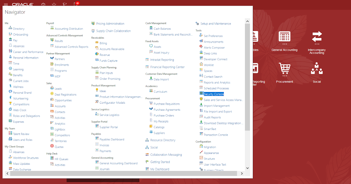 The Oracle Prodigy Create A Supplier In Oracle Fusion Applications