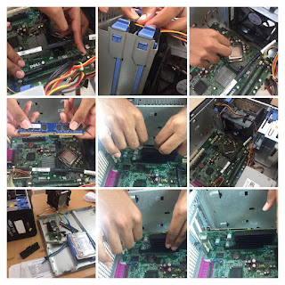 Assemble And Disassemble Computer in System Unit
