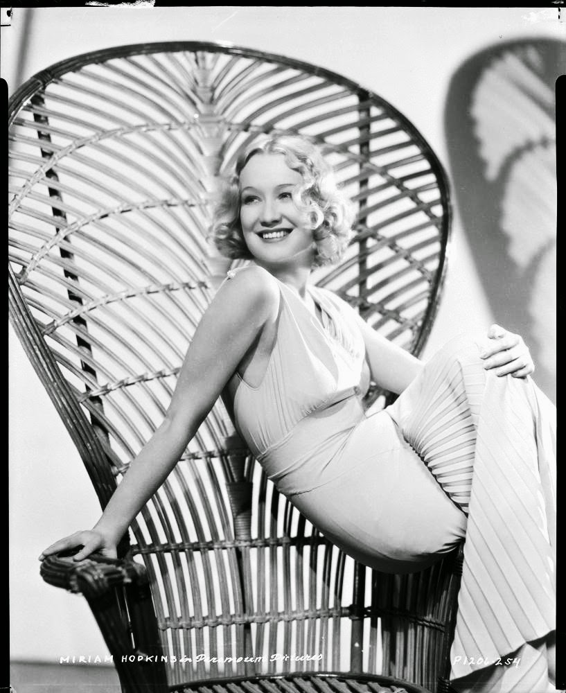 Film Fashion And Frivolity Miriam Hopkins In Pre Code Mode