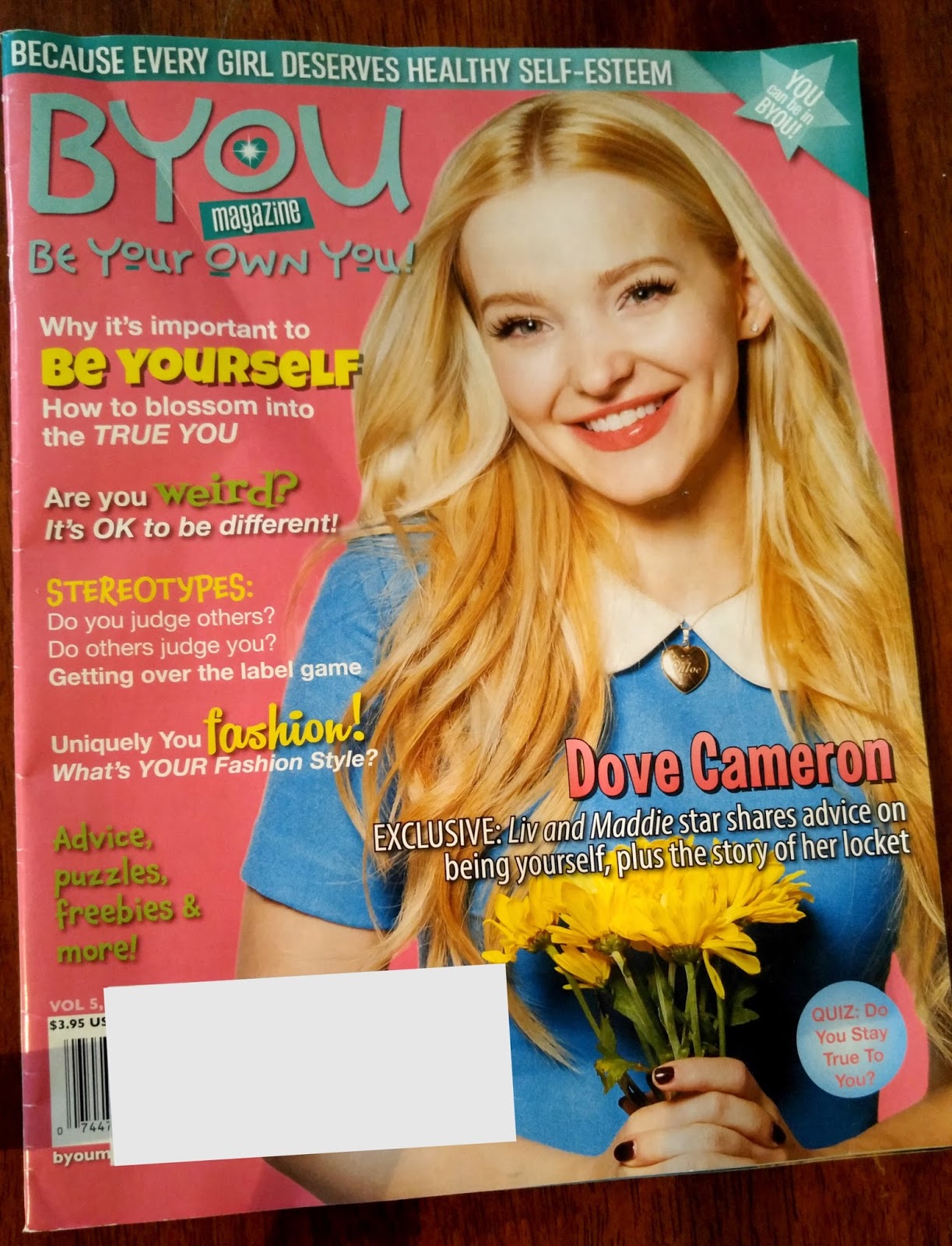 One Momma Saving Money: BYOU Magazine...because every girl deserves ...