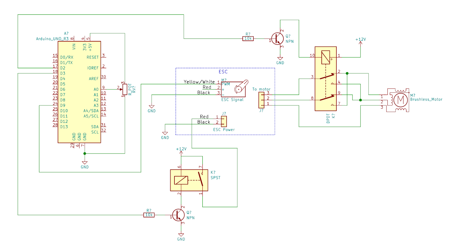 Driving brushless DC motors with Arduino on the cheap using ESCs for RC ...