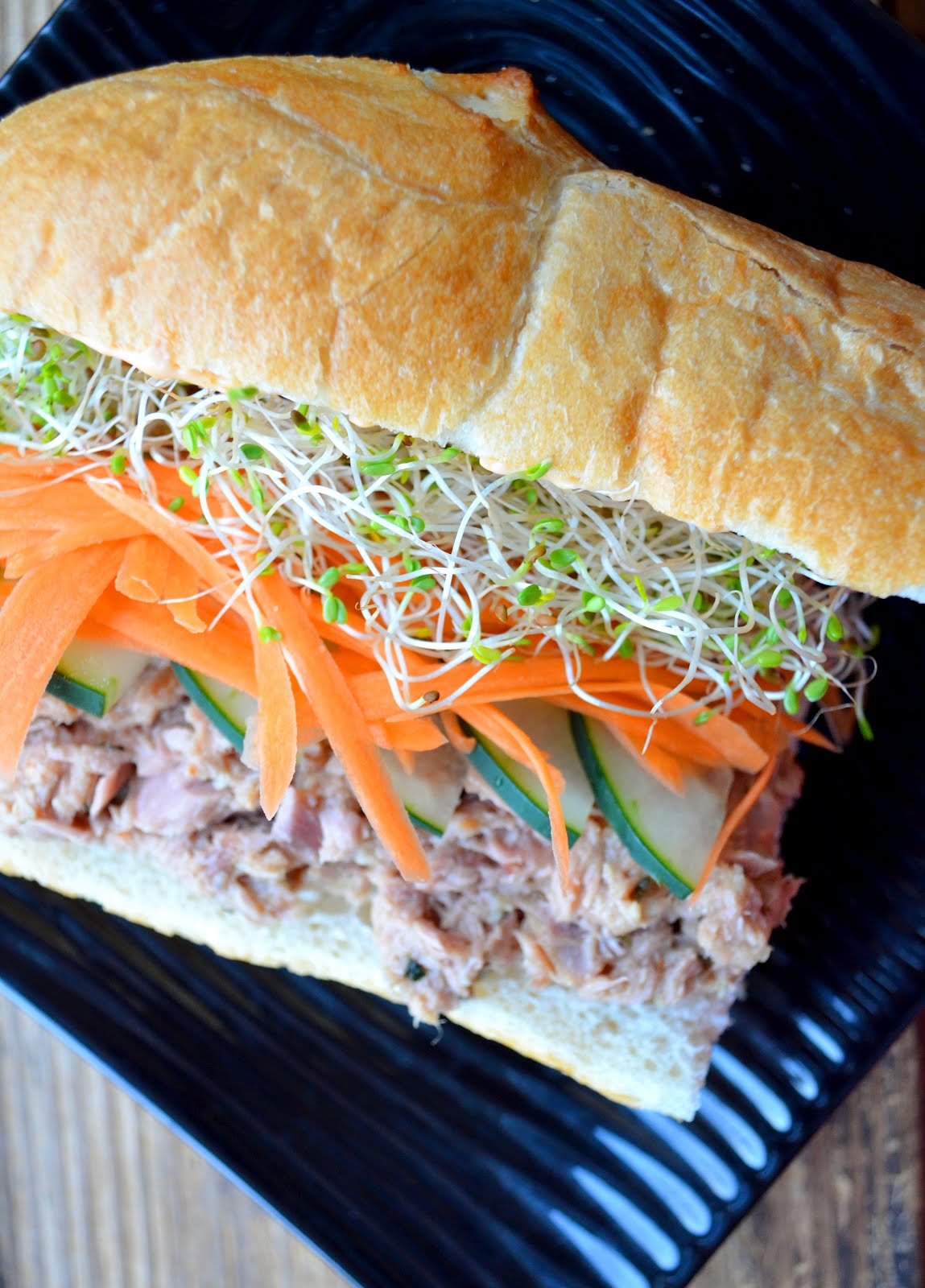 iron stef: tuna bahn mi