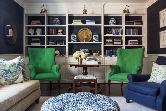 Eye For Design: Decorating With The Blue/Green Color Combination