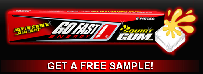 Free Go Fast Energy Gum Samples - HEAVENLY STEALS