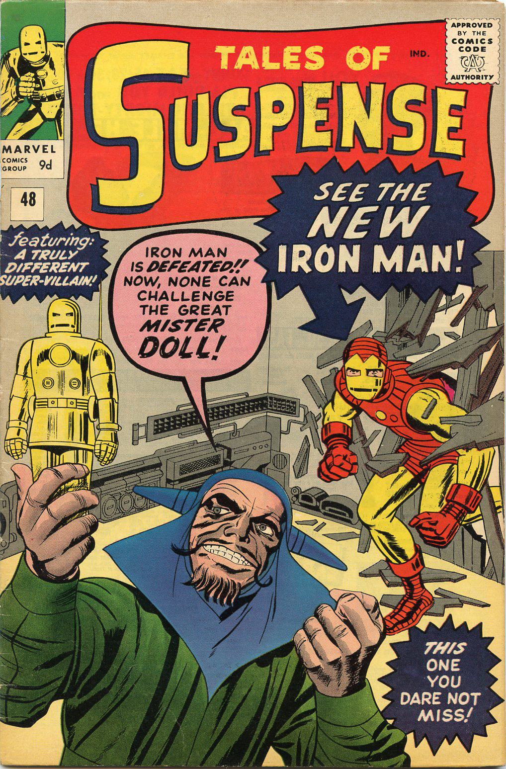 Marvel in the Silver Age: Iron Man: A Red and Yellow Future