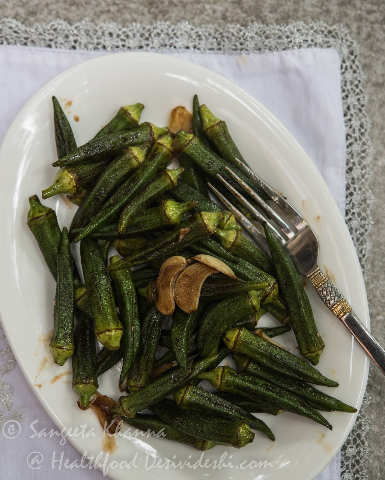Okra, Bhindi, Lady's finger | steamed okra recipes