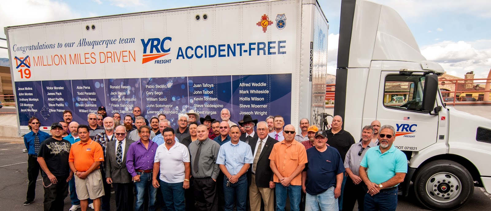 Teamster Nation: Albuquerque YRC drivers reach 19M accident, injury ...
