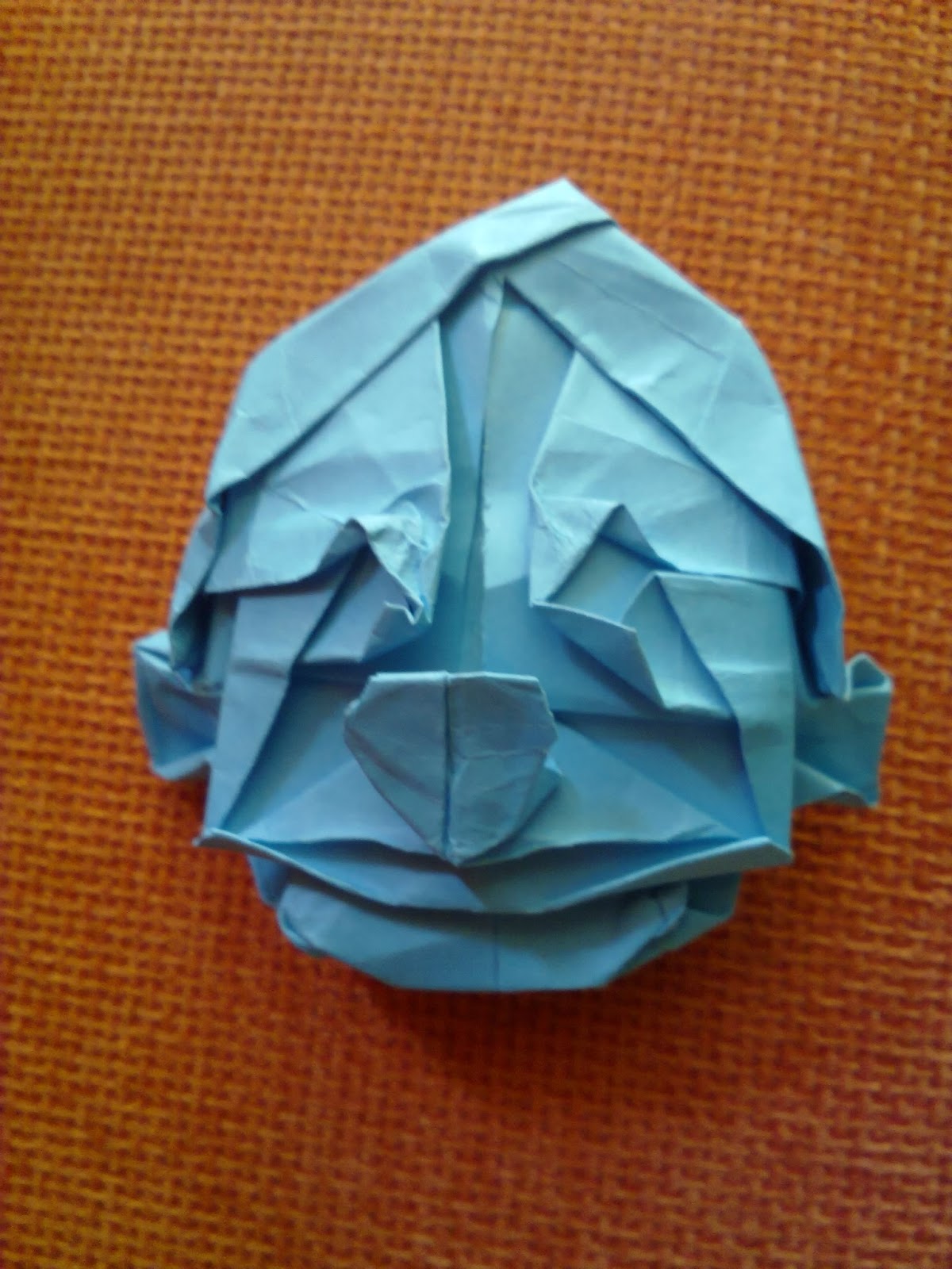 fifirixtras handmade: origami mask πρόσωπο