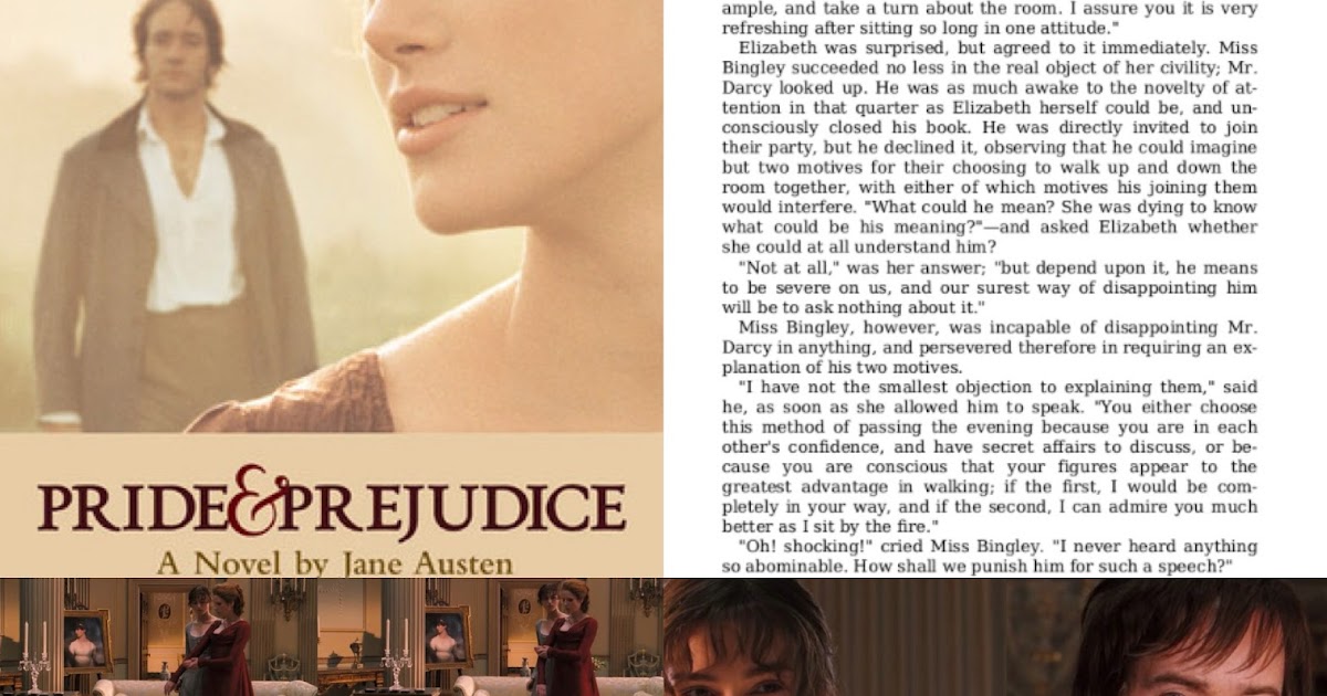Pride and Prejudice Quotes from Novel to Film (Chapter 11)