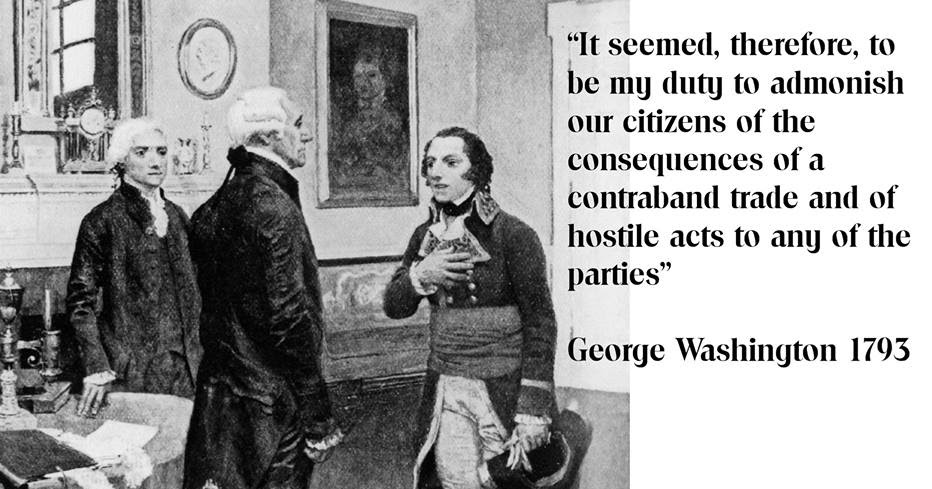 State of the Union History: 1793 George Washington - Proclamation of ...