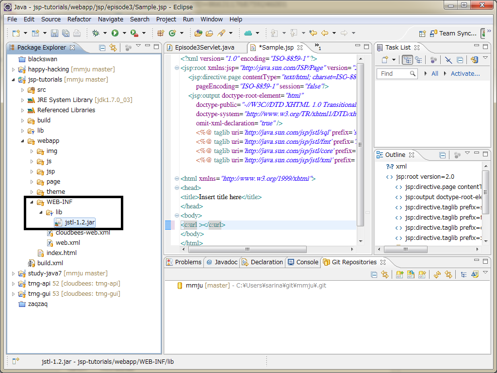 Myanmar Java User: JSTL