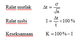 Physics and Chess: Fungsi Rata-Rata, Standar Deviasi, dan Ralat pada ...