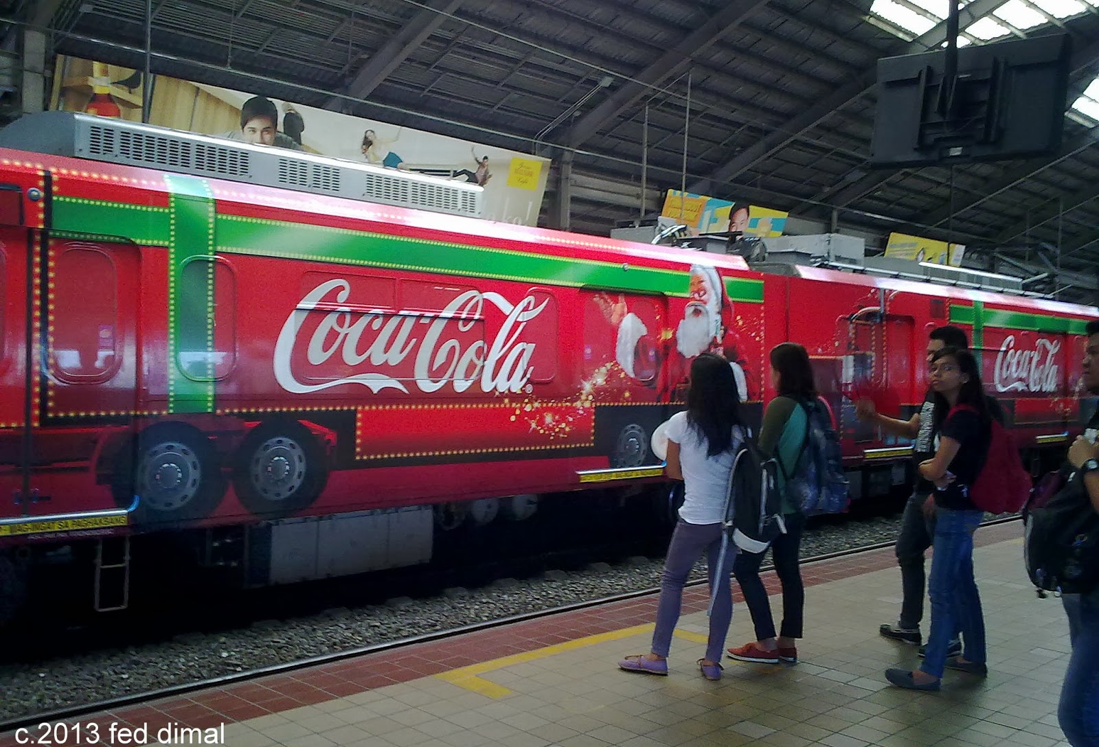 SWEET HOSTAGE: Coca-Cola TRAIN