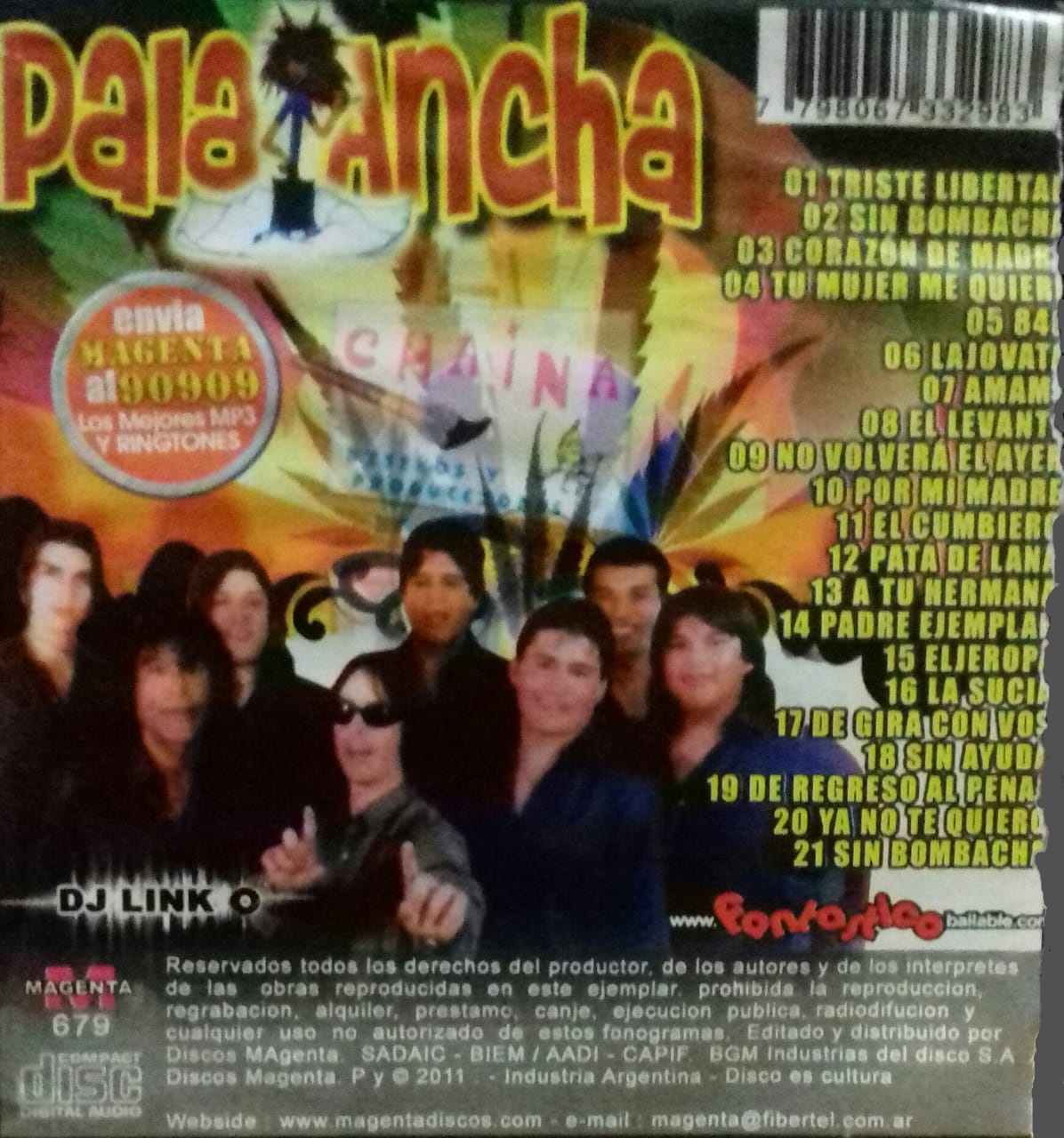 La Mejor Cumbia Villera: Pala Ancha - Sus Mejores Exitos (2011)