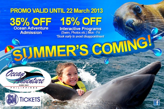 Ocean Adventure *PRE-SUMMER PROMO WITH SM TICKETS-VALID UNTIL MAR 22 ...