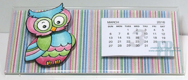 StampOwl's Studio: Owl Calendar