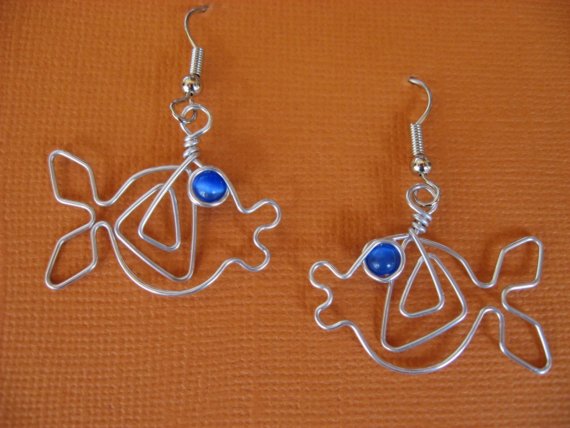 Whimsical Animal Wire Work Jewelry by Chatnoir77 / The Beading Gem