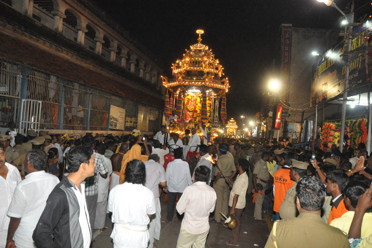 Deepam 2012 Sixth Night Silver Ratham - ARUNACHALA GRACE