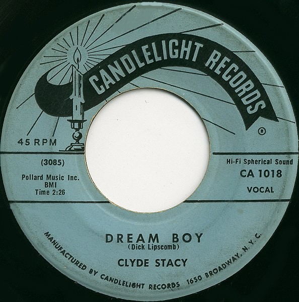 WHITE DOO-WOP COLLECTOR: CLYDE STACY with THE RAY CHARLES SINGERS
