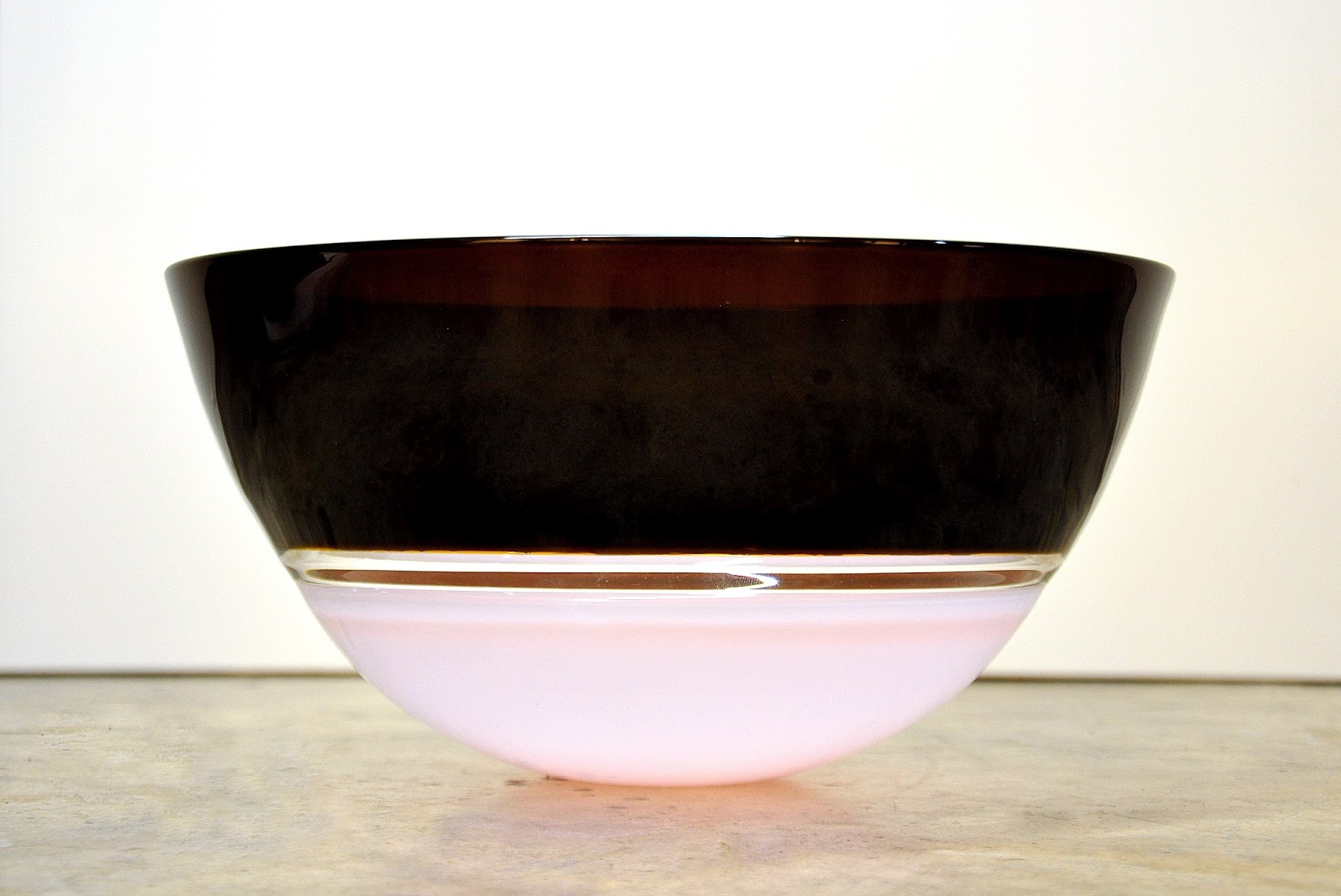 SELECT MODERN: Sonja Blomdahl Incalmo Art Glass Bowl