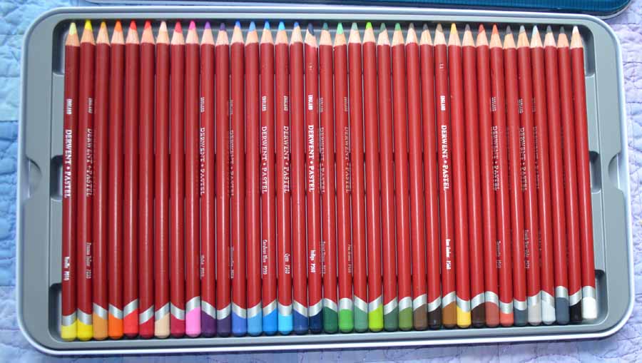 sew sew art: The Pastel Pencil Saga