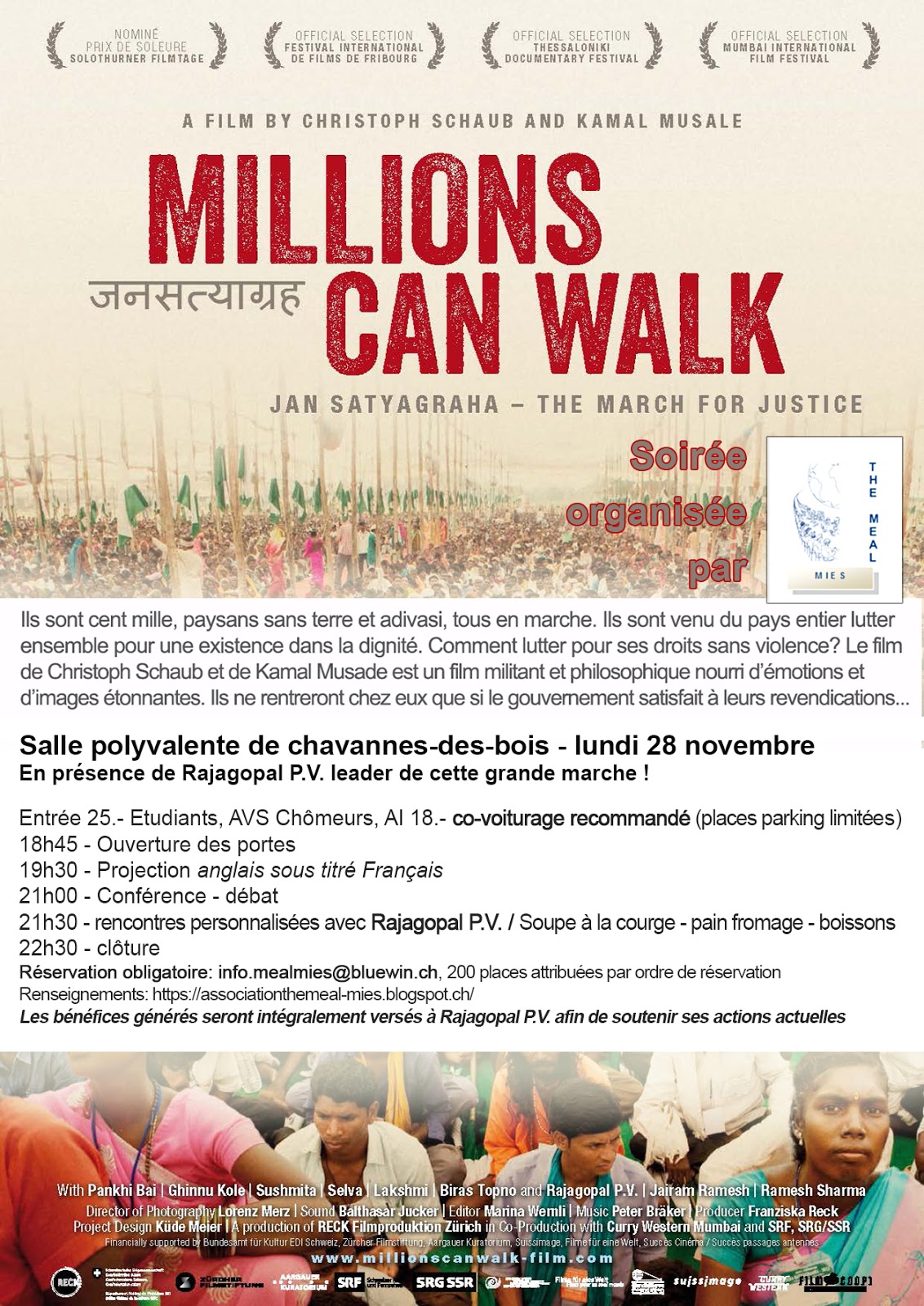 Ekta Parishad Genève: Rencontre avec Rajagopal le 28 novembre 2016 à ...