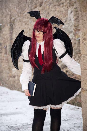 Naughty Cosplay: Alluring Devil Girl Cosplay by K-A-N-A
