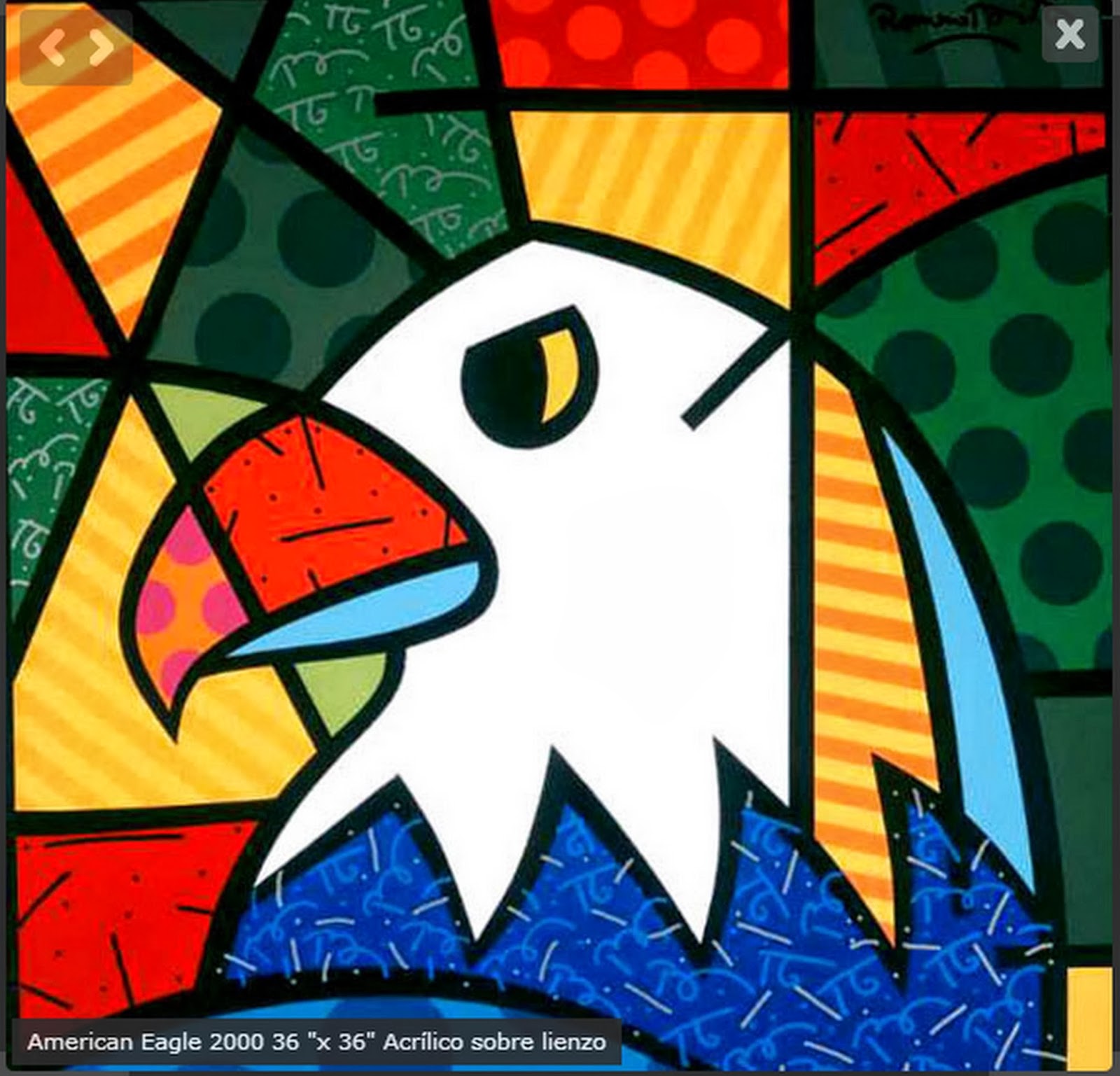 Pintura Moderna y Fotografía Artística : Arte Pop Britto, Pinturas Famosas