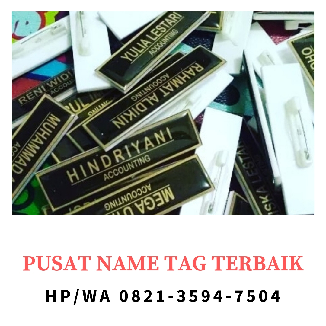 Jual Name Tag Kebumen