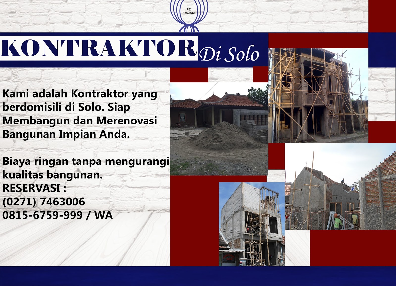 KONTRAKTOR DI SOLO UNTUK SELURUH INDONESIA