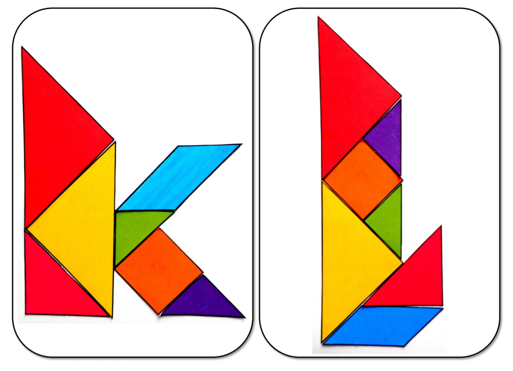 Escuela infantil castillo de Blanca: TANGRAM: ABECEDARIO