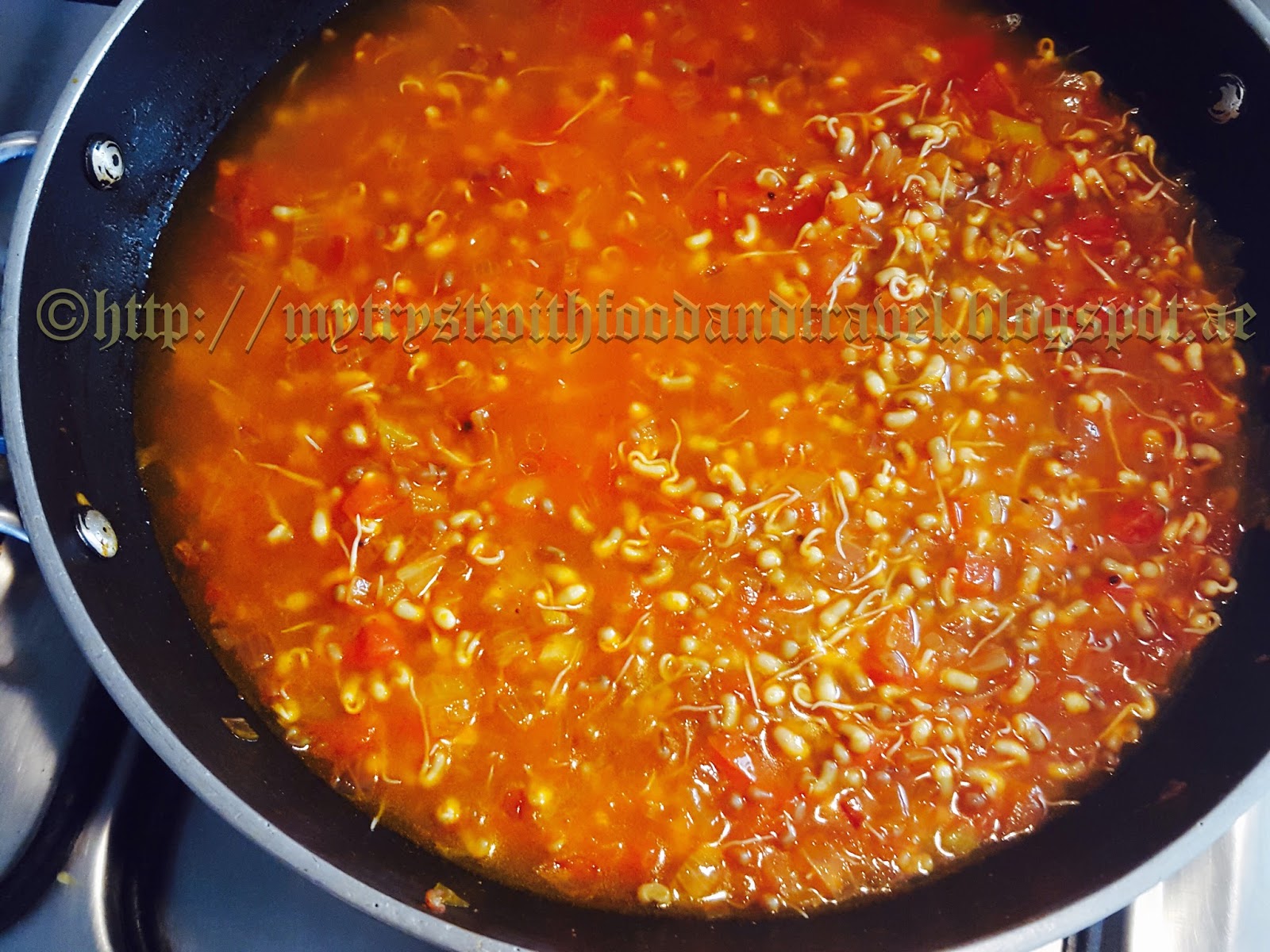 My Tryst With Food And Travel: Matki Chi Usal Recipe / Moth Bean ...