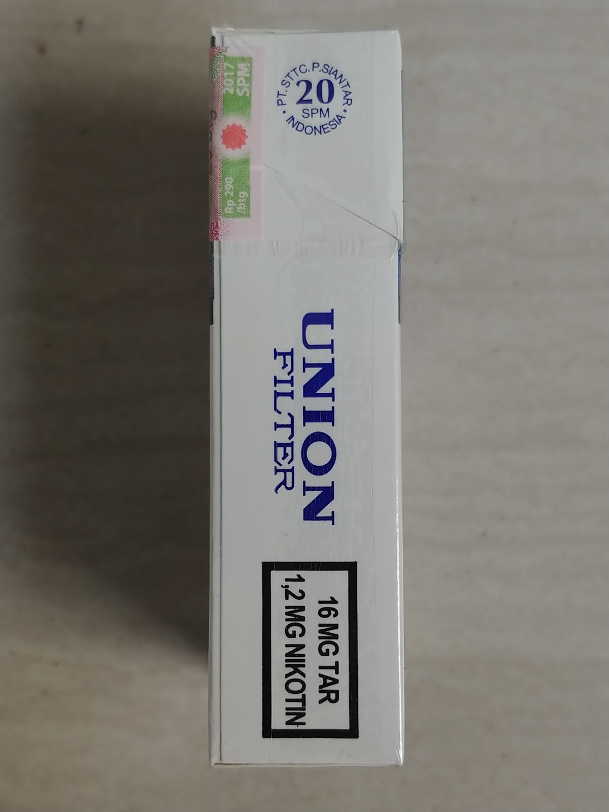 Union Filter, SPM Full Flavor dari STTC dengan Harga Sangat Terjangkau