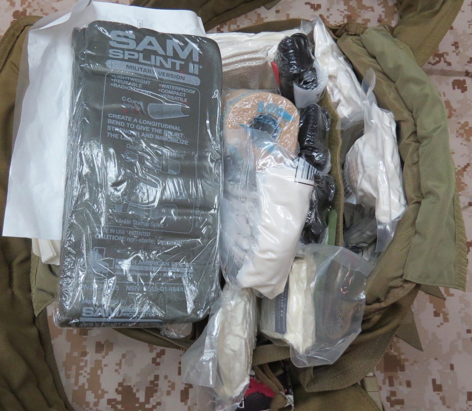 Webbingbabel: Combat Trauma Bag CTB V3 - USMC