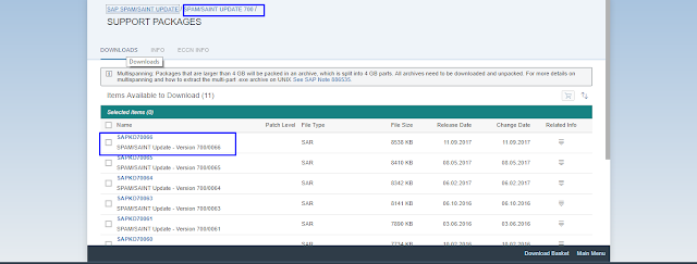 SAP BASIS MADE EASY: HOW to update SPAM/SAINT version