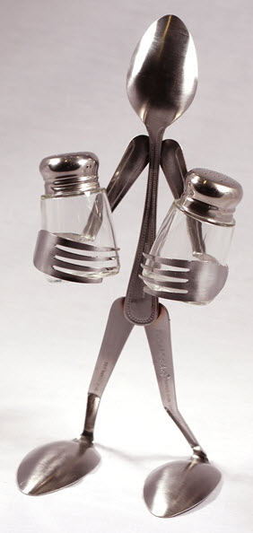 Upcycle-This: Silverware Art