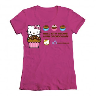Giveaway: Hello Kitty Cupcake Tee from Mighty Fine