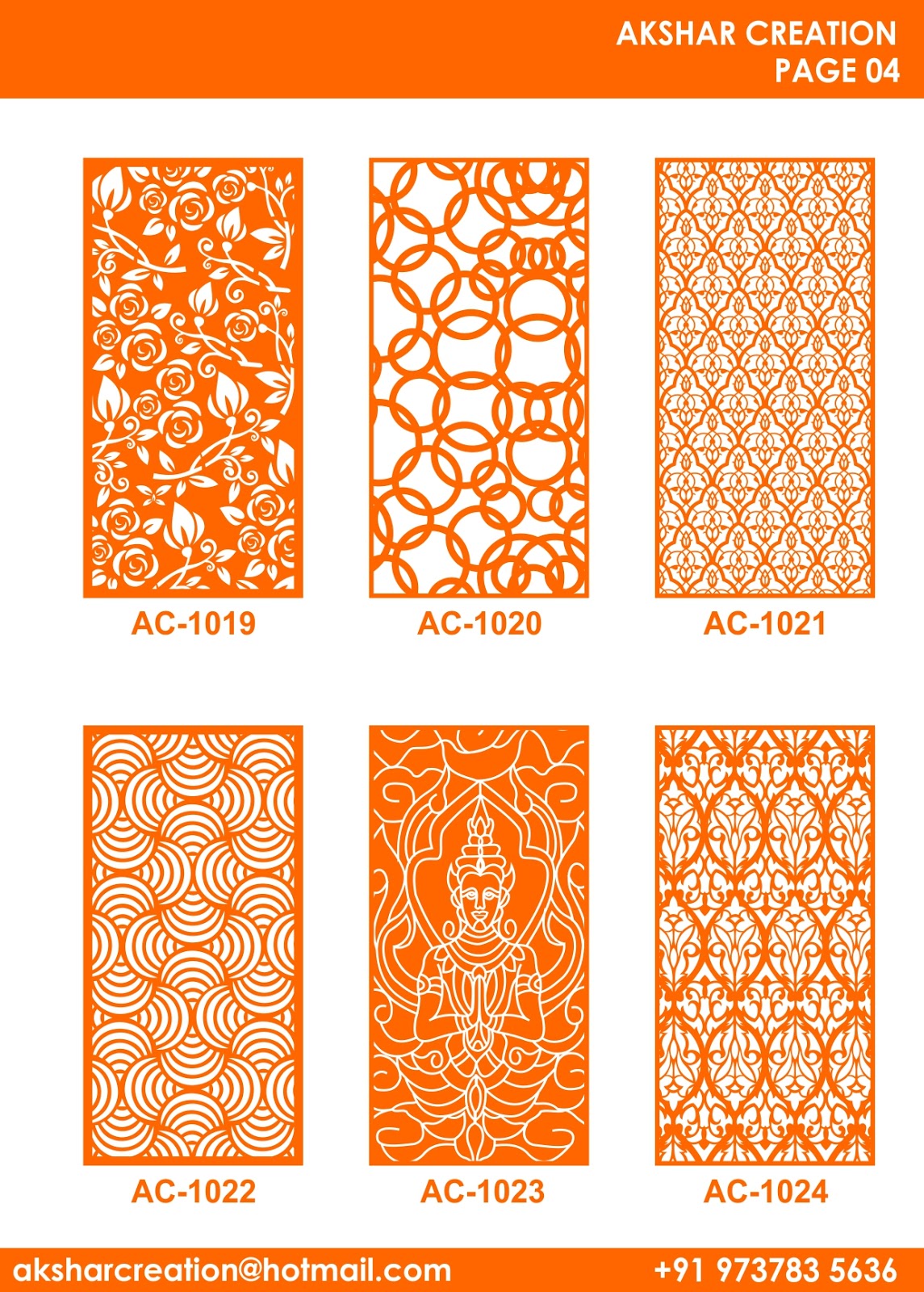 CNC Laser & Router Cutting Design Vector Files